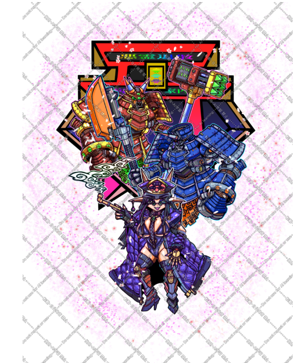 Japanese style character design